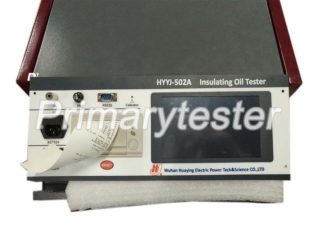 Insulating Oil Tester HYYJ-502A - Power Transformer Tester - Wuhan ...